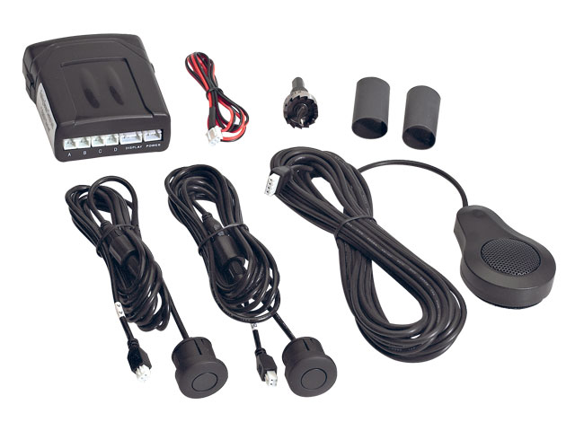 Reverse Parking Sensor Kit w/buzzer, cutter & 2 sensors by SPAL - 35600151