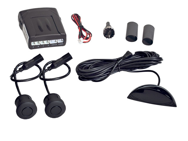 Reverse Parking Sensor Kit w/display, cutter & 2 sensors by SPAL - 35600152