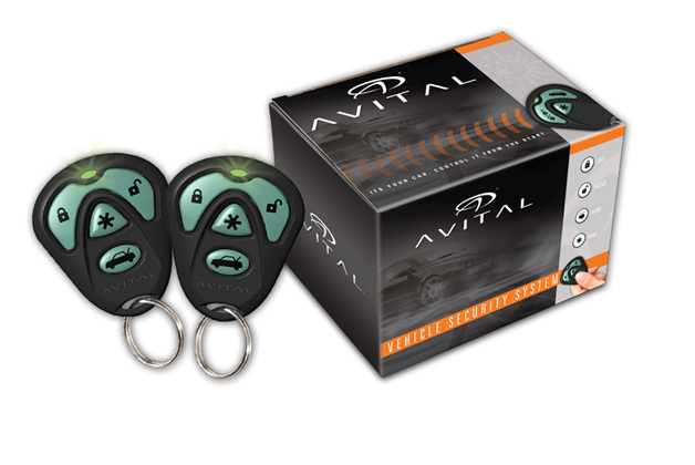 Avital 5103L 1-Way Remote Car Starter with Car Alarm by Avital Car ...