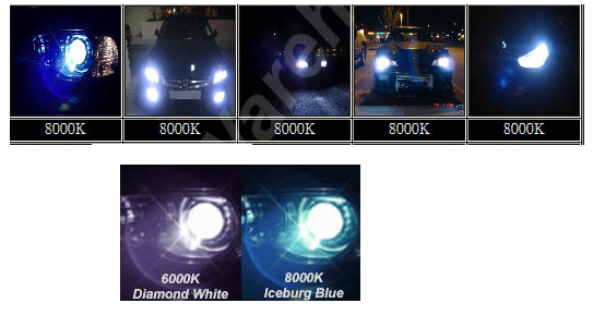 H11 8000K HID Headlight Conversion Kit by X-Tune - HID-XT-8KH11