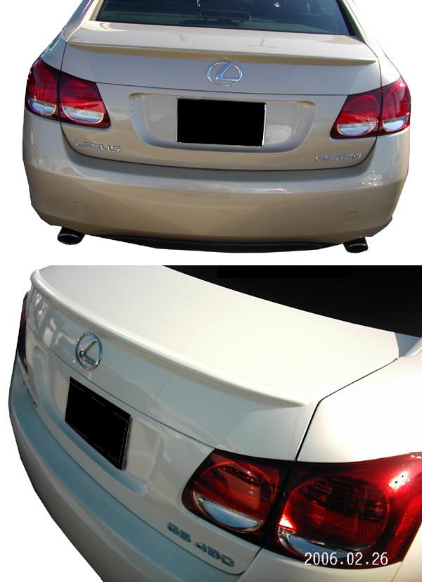 Lexus GS300 2006-2011 Lip Style Rear Spoiler - Painted by Elite - LST ...